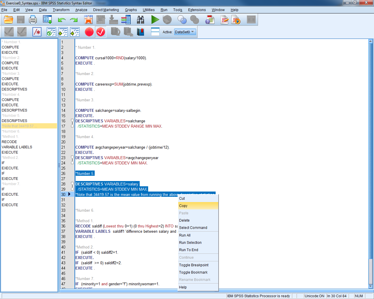 Introduction To SPSS 1 The Basics Of SPSS